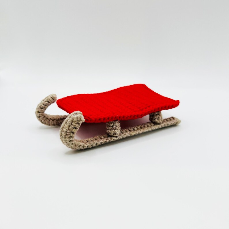 Crochet Sleigh PATTERN, Amigurumi Christmas Tree Crochet Pattern - Etsy