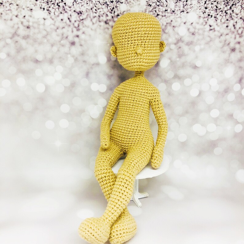 Crochet Doll Pattern Crochet Doll Base Crochet Doll Body - Etsy UK