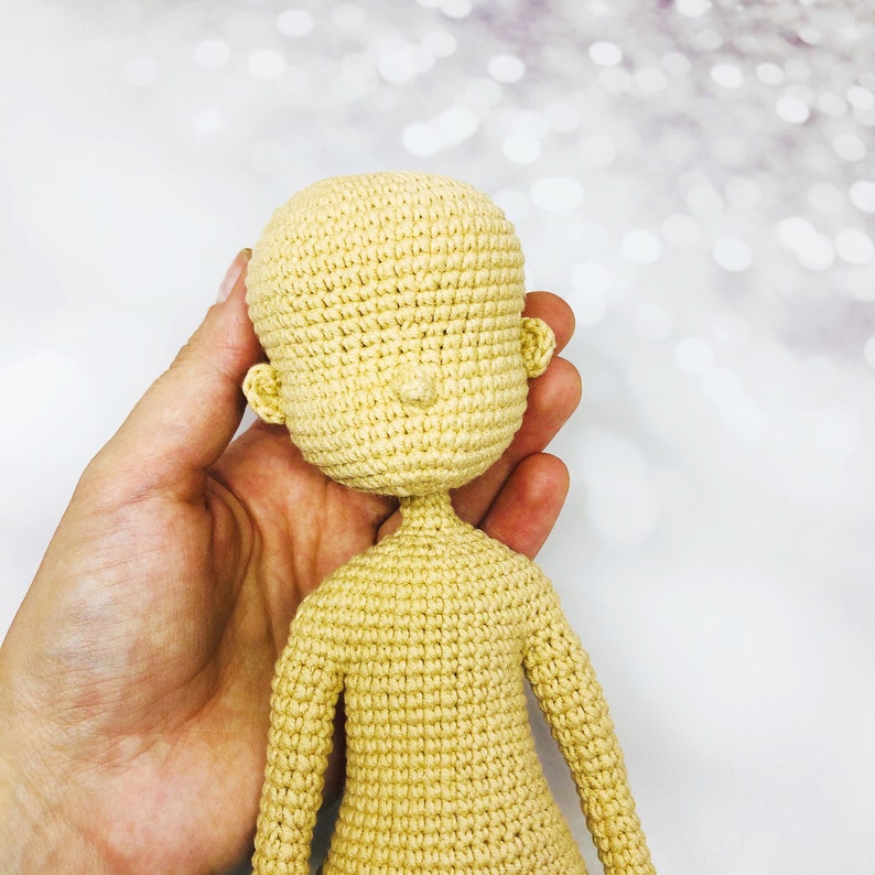 Crochet Doll Pattern Crochet Doll Base Crochet Doll Body - Etsy