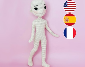Amigurumi Doll Base Crochet Pattern (PDF) - Etsy