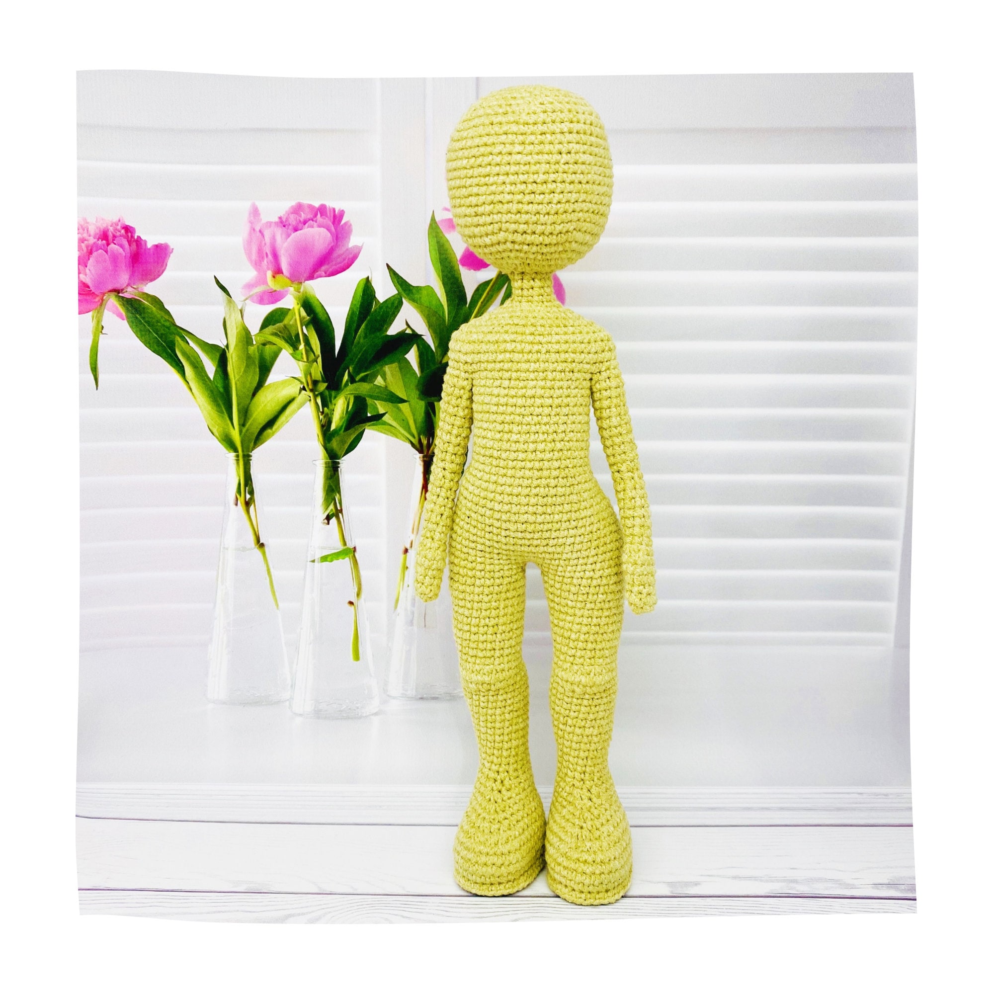 Crochet Doll Pattern Crochet Doll Base Crochet Doll Body - Etsy