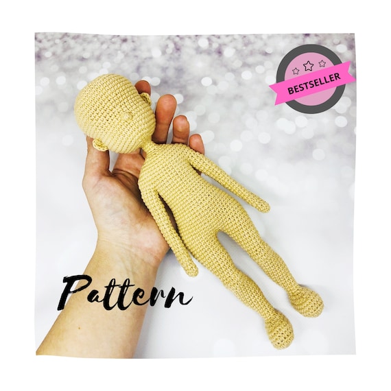 Crochet Doll Pattern Crochet Doll Base Crochet Doll Body | Etsy