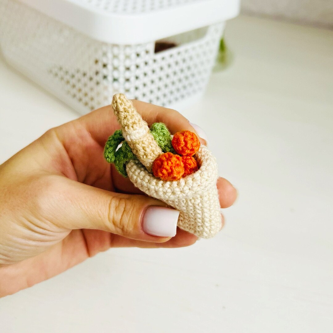 Crochet Play Food PATTERN, Bread Crochet Pattern, Doll Accessories ...