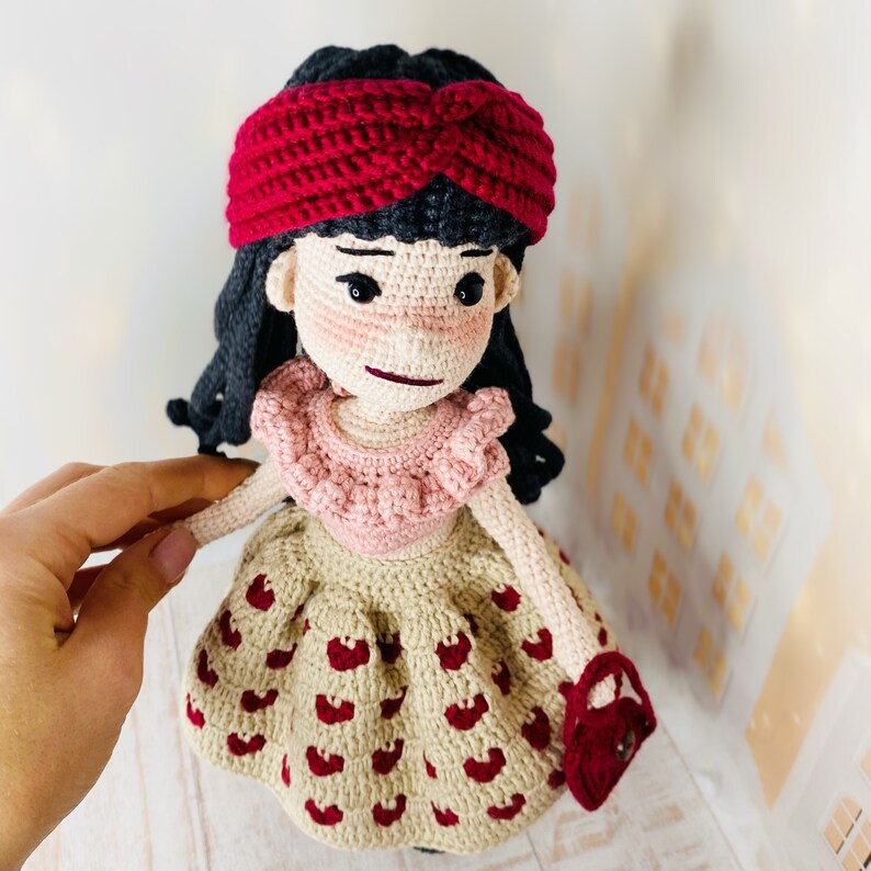 Crochet Doll Pattern Amigurumi Body Pattern Crochet Doll - Etsy