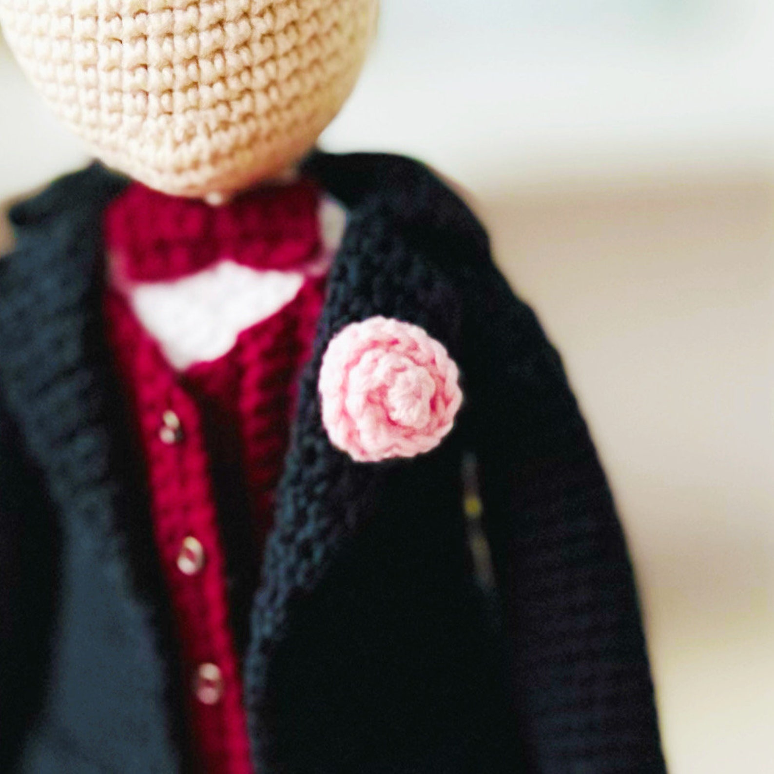Crochet Doll Suit Pattern: Amigurumi Groom Outfit (PDF Pattern) - Etsy