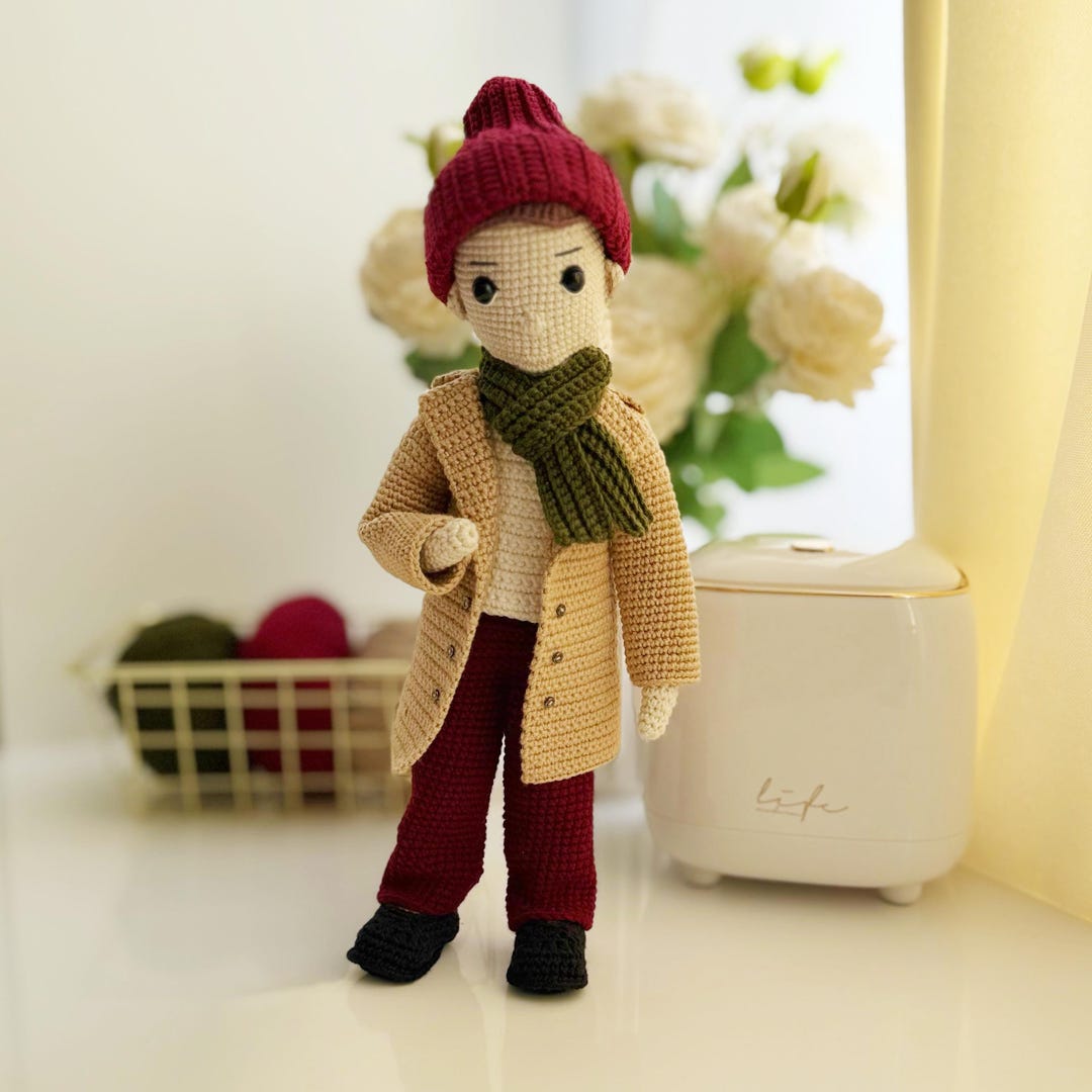 Crochet Boy Doll Pattern, Amigurumi Clothes (PDF Pattern) - Etsy