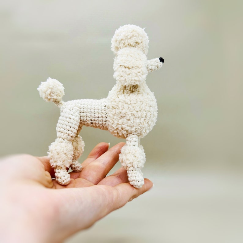 Crochet Poodle Pattern, Amigurumi Dog, 5 Inch Toy (PDF Pattern) - Etsy