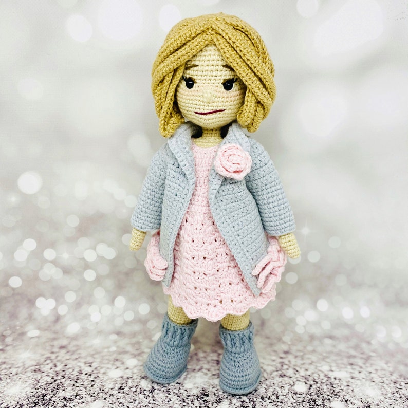 Crochet Doll Pattern Amigurumi Body Pattern Crochet Clothes - Etsy