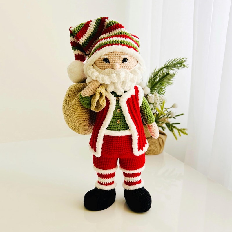 Santa Body Pattern - Etsy