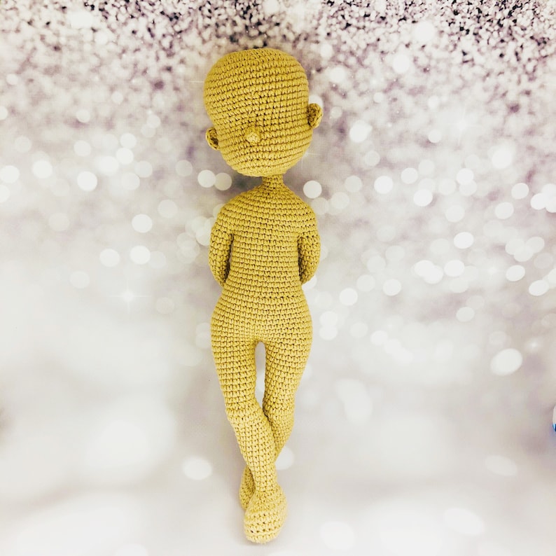 Crochet Doll Pattern Crochet Doll Base Crochet Doll Body - Etsy