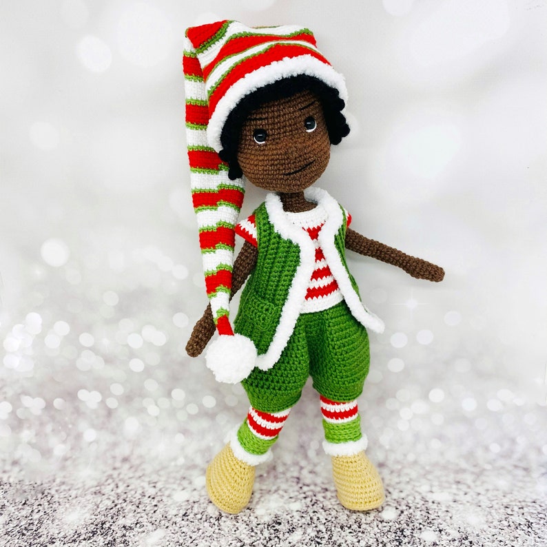 Amigurumi Elf Pattern Crochet Elf Pattern Crochet Doll - Etsy