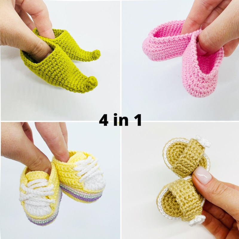 Doll Shoes Pattern - Etsy