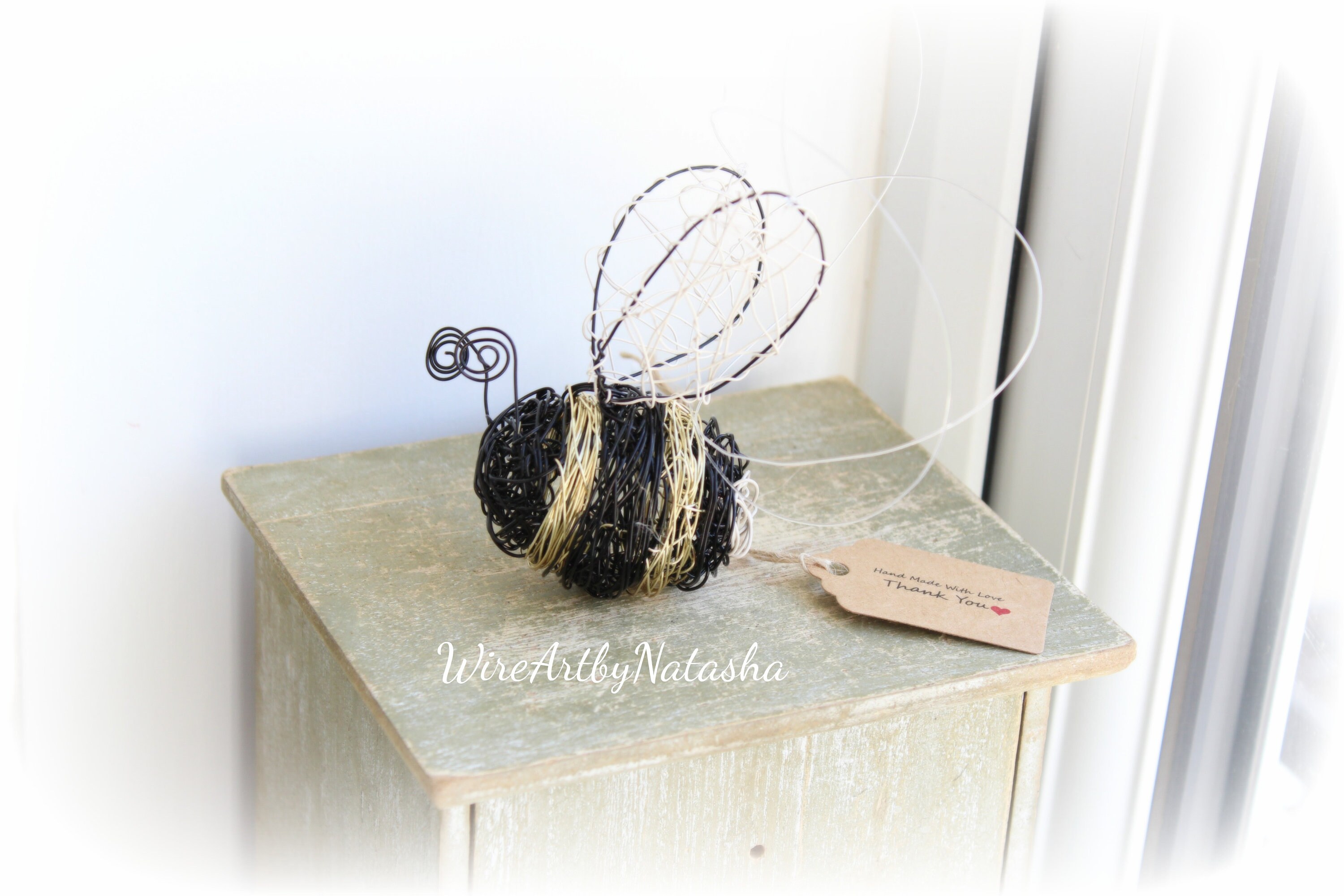 Wire Bumble Bee, Wire Sculpture, Save Our Bees, Bee Art, UK Artist ...