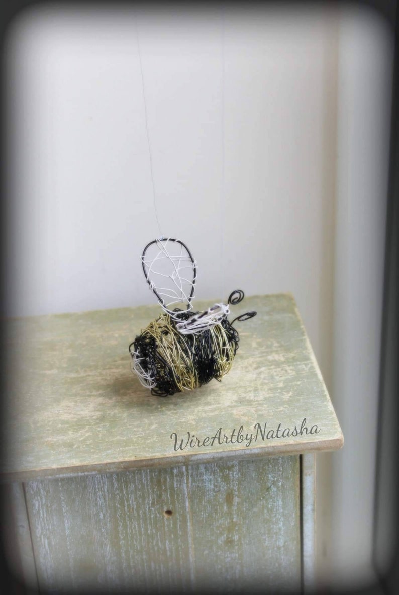 Wire Bumble Bee, Wire Sculpture, Save Our Bees, Bee Art, UK Artist ...