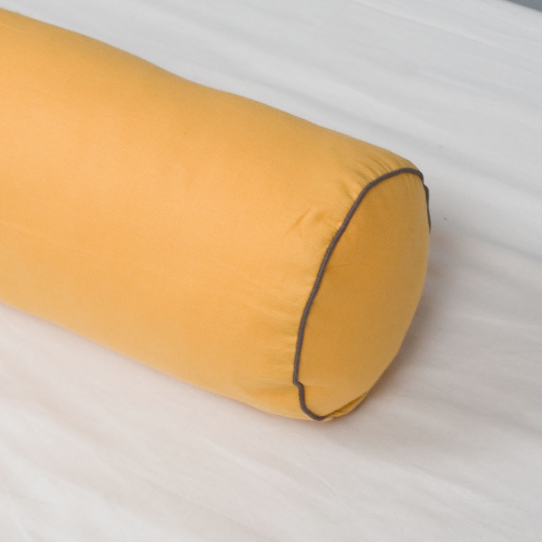 Cotton Bolster Roll COVER ONLY Any Length 6 7 8 9 10 12 Diameter Pillow ...