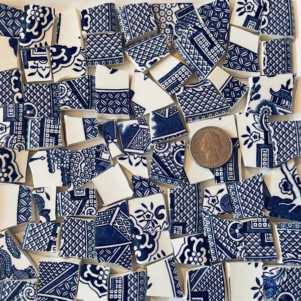 Blue Willow Tiles - Etsy