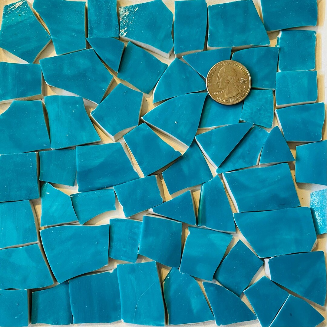 Broken China Pieces for Mosaic Tile - Art and Craft Supplies Cut From ...