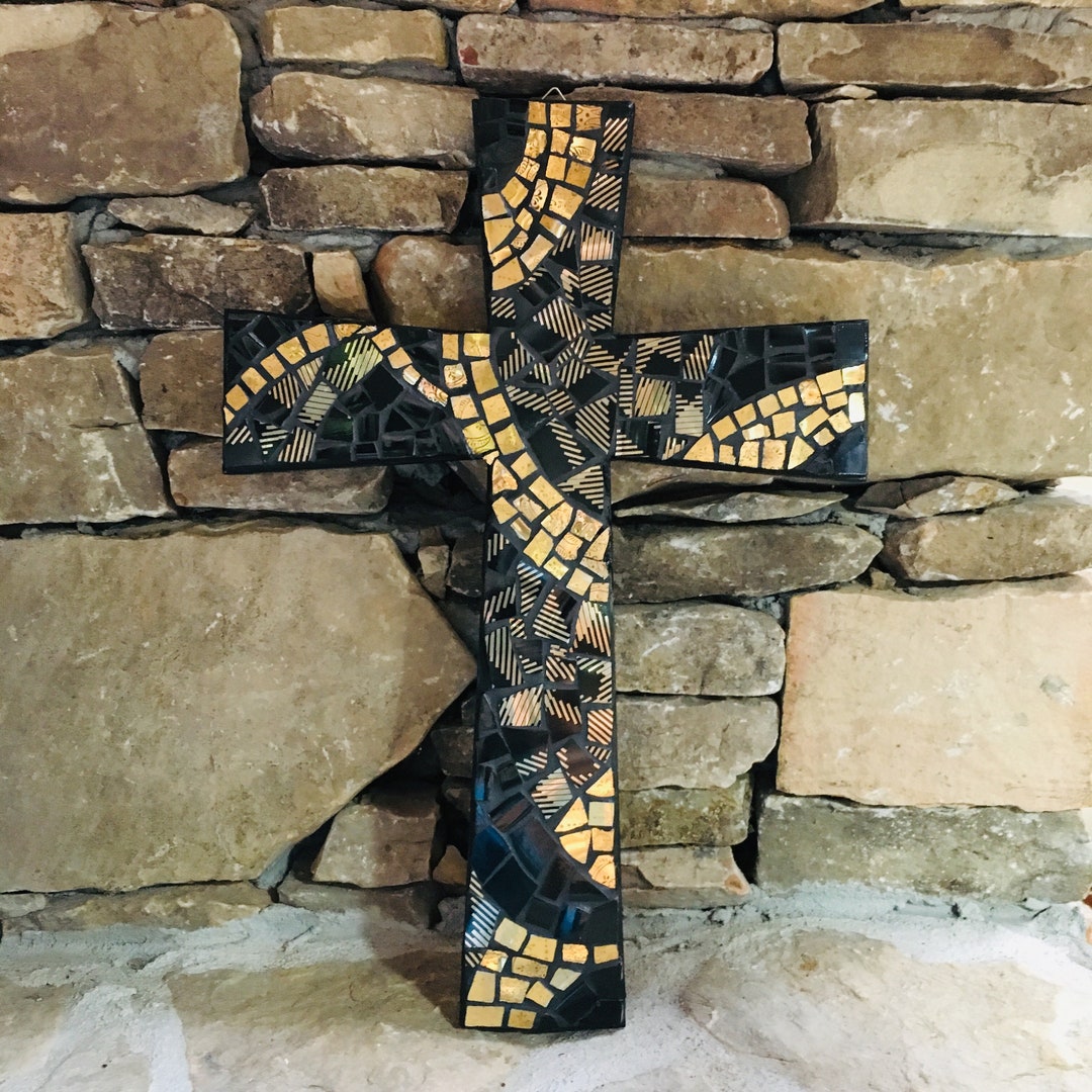 Religious Home Décor Decorative Handmade Wood Christian Wall Art Broken ...