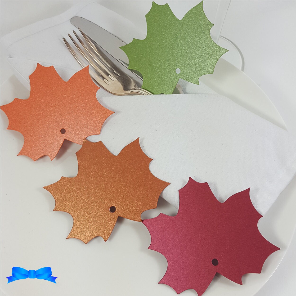 Maple Leaf Tags, for Autumn Wedding Place Cards and Wishing Tree Leaves ...