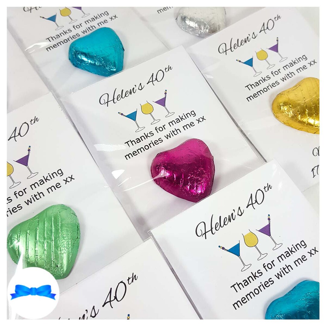 Personalised Birthday Favours. Personalised Sweets. Party Bag Fillers ...