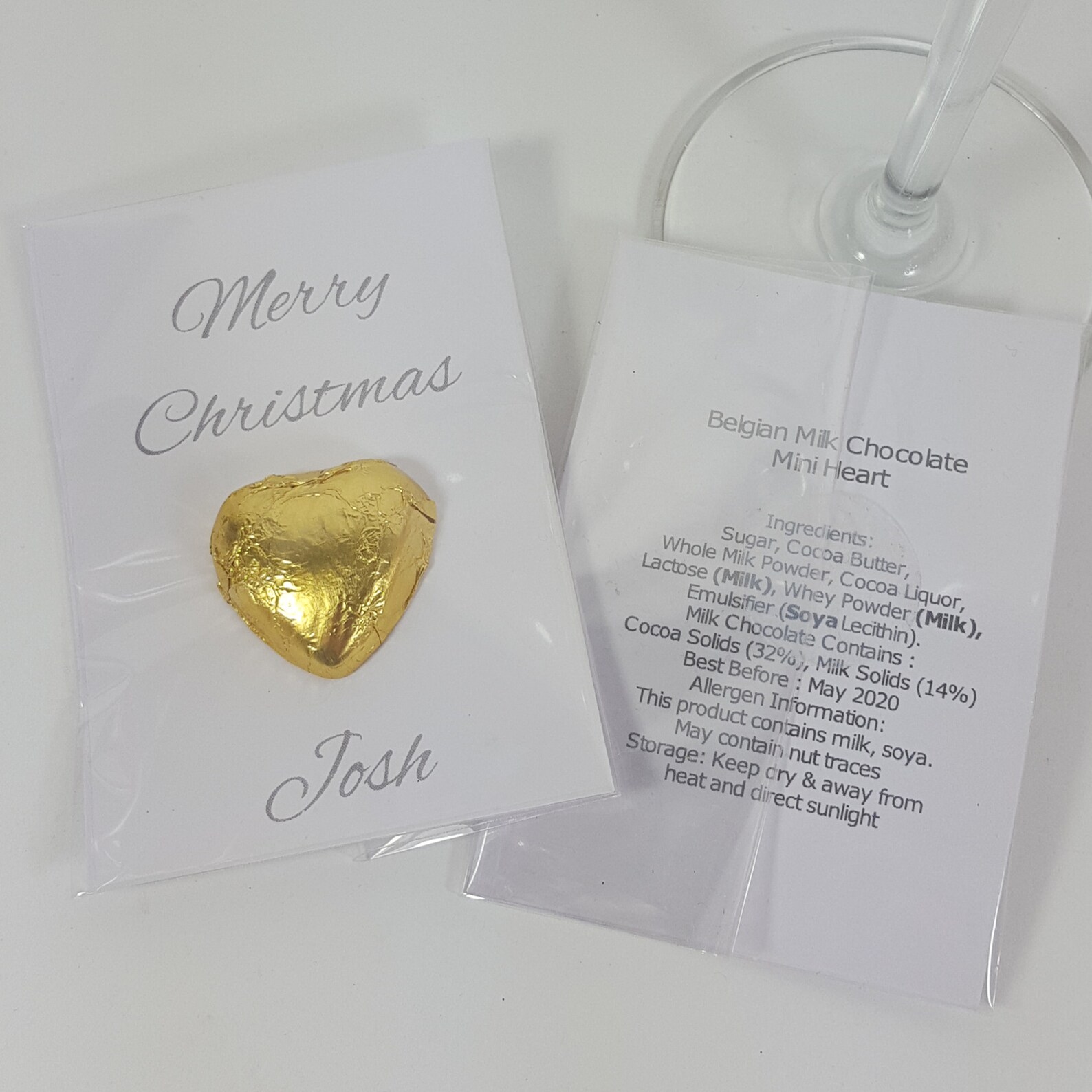 Christmas Table Favours. Personalised Christmas Table Gifts. | Etsy UK
