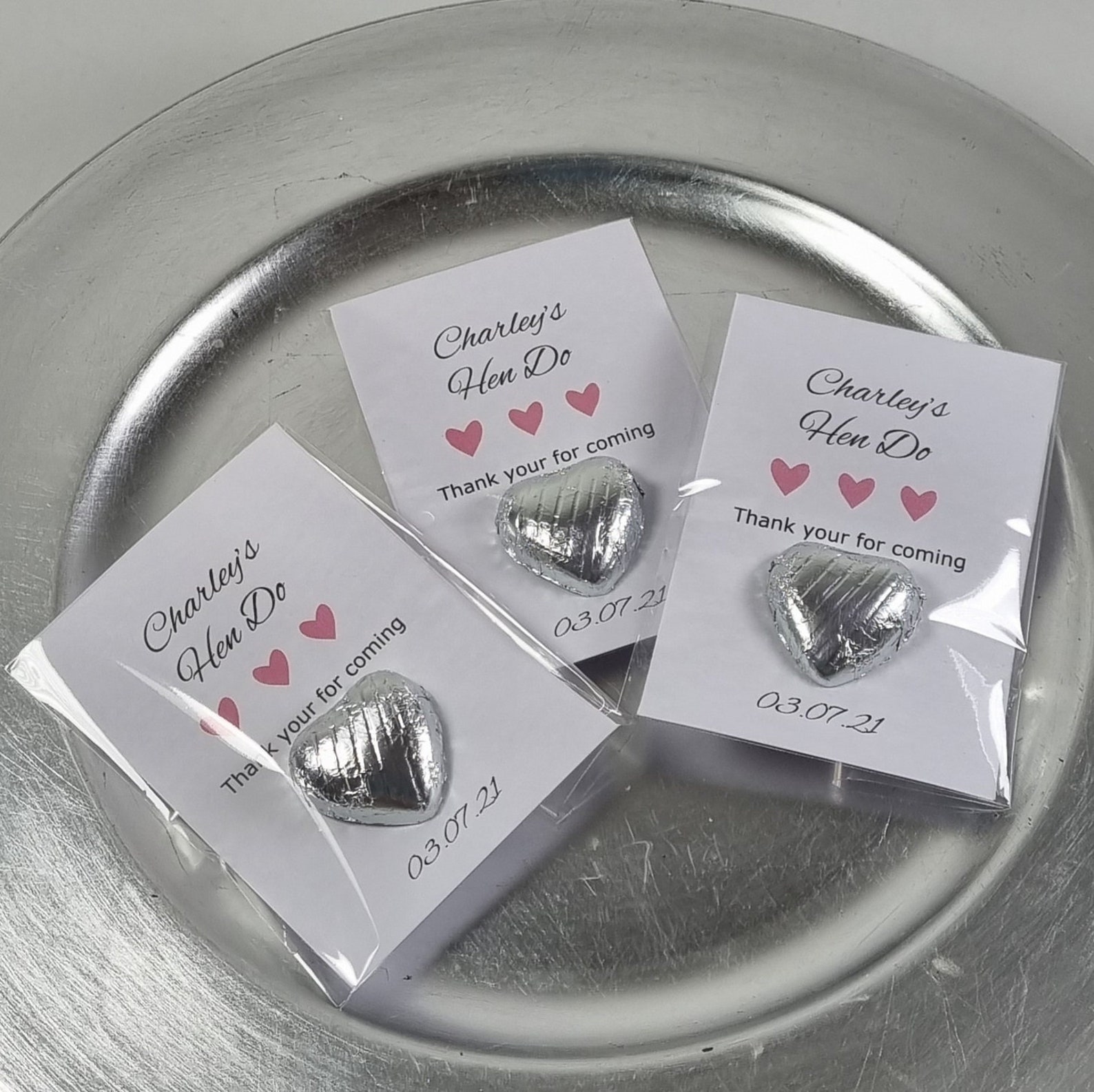 Personalised Hen Party Favours. Custom Hen Do Favour Chocolate | Etsy UK