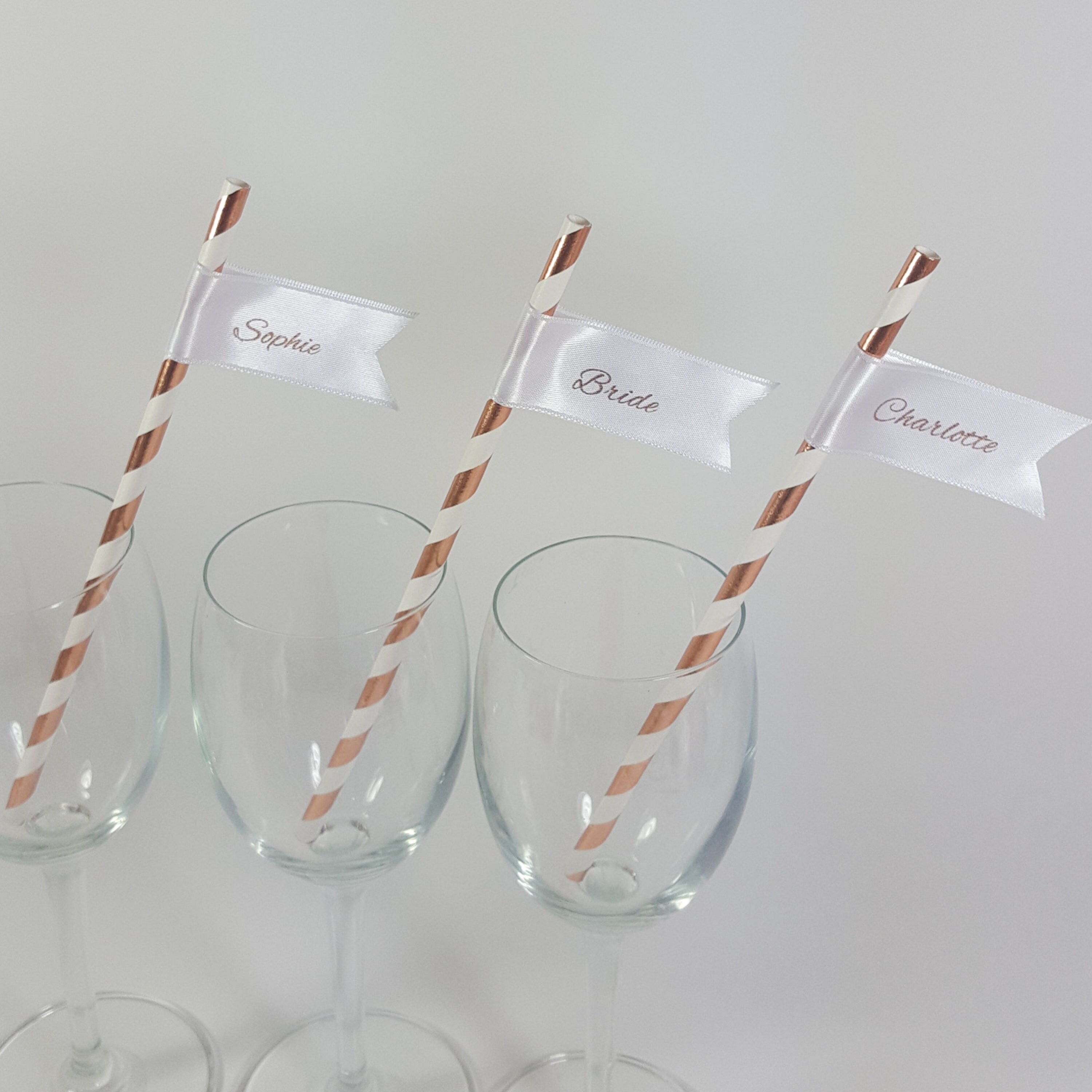 Personalised Name Straws. Custom Hen Party Bridal Shower - Etsy UK