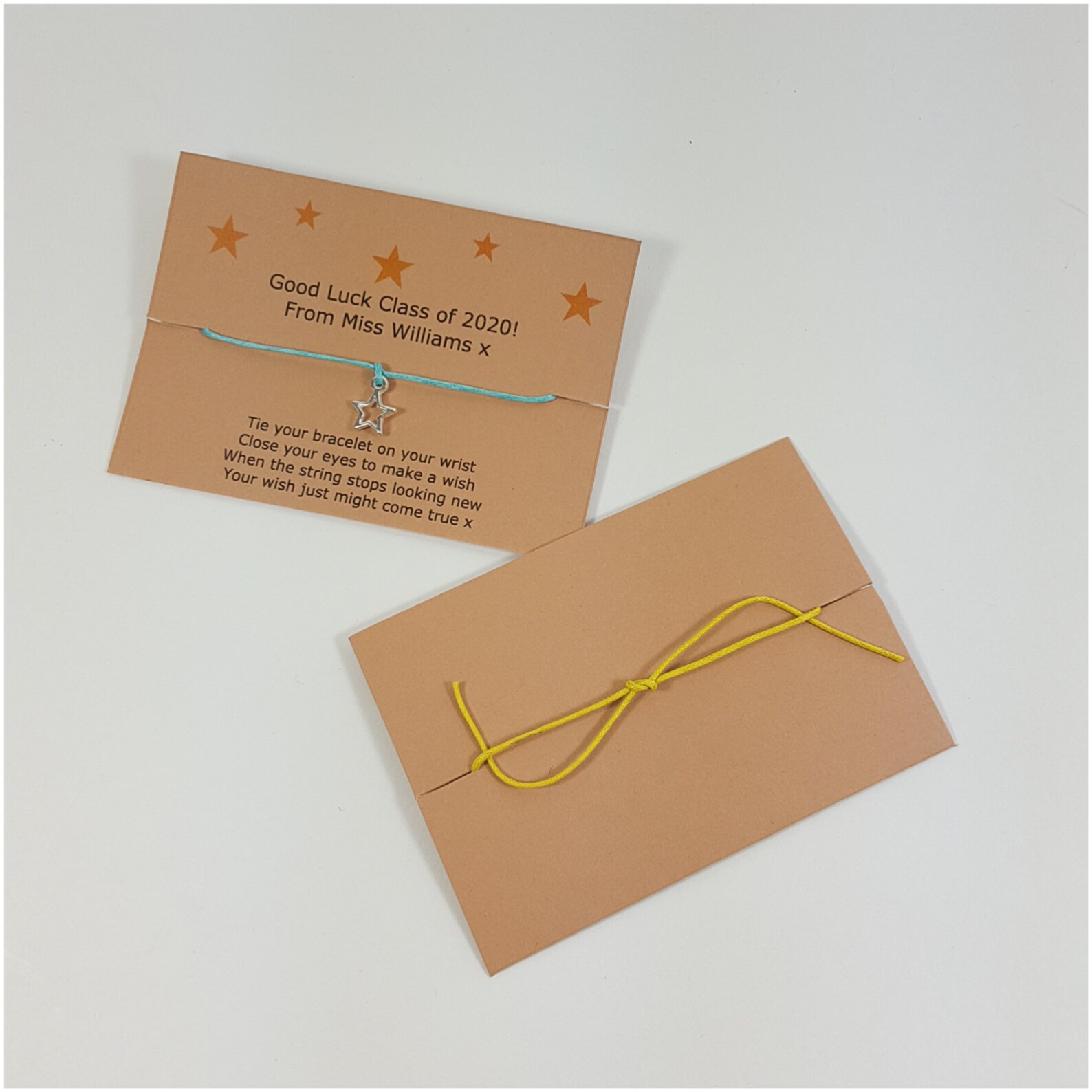 Custom End of Year Gifts for Children From Teacher. School Leavers Star ...