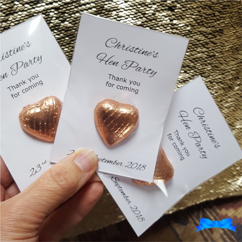 Rose Gold Hen Party Favours. Personalised Hen Do Favour | Etsy UK