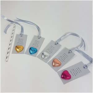 Personalised Silver Party Favours Tags and Straws Only for Your Own ...