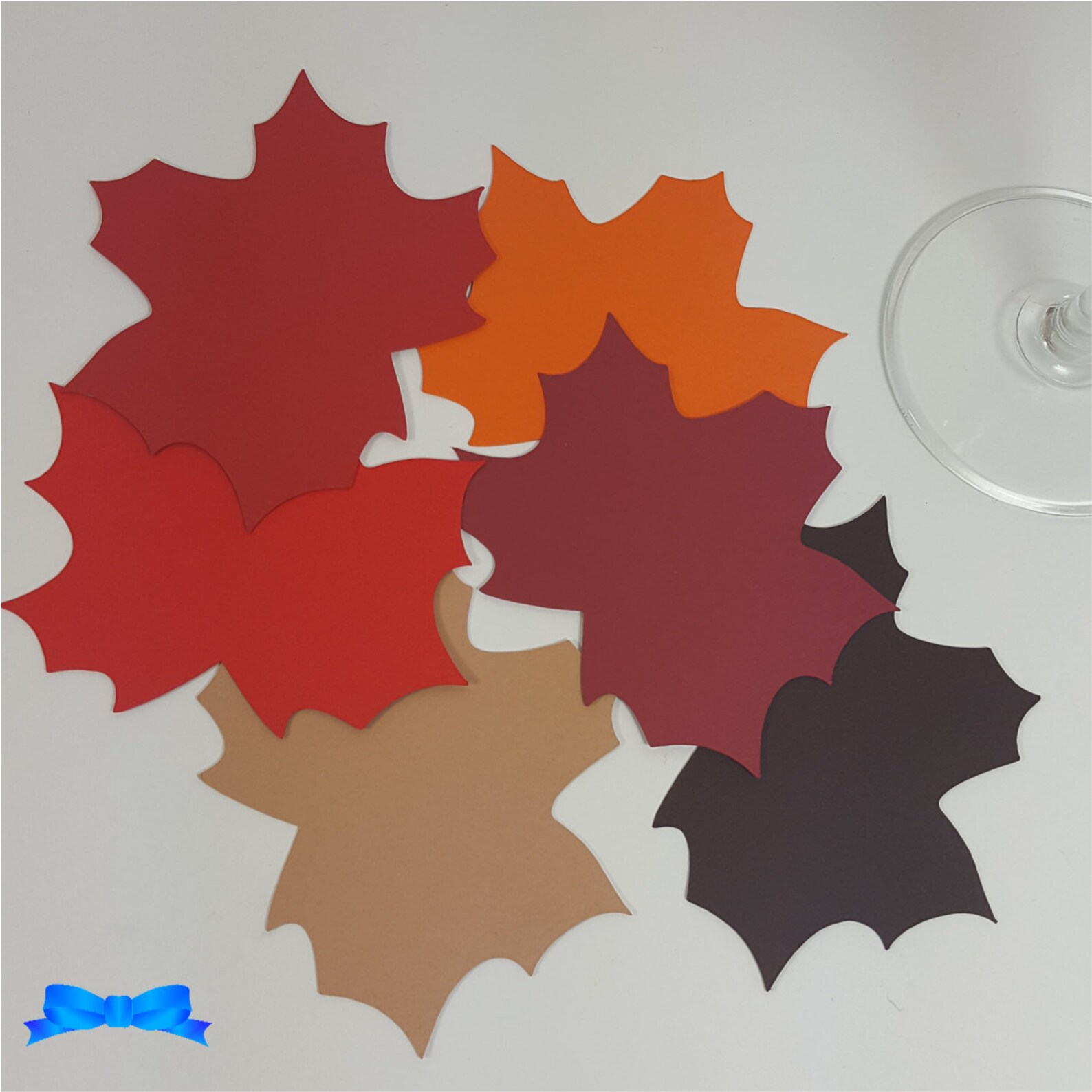 Maple Leaf Tags, for Autumn Wedding Place Cards and Wishing Tree Leaves ...