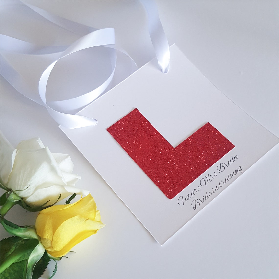 Hen Party L Plate. Personalise Rose Gold Hen Do L Plate | Etsy UK