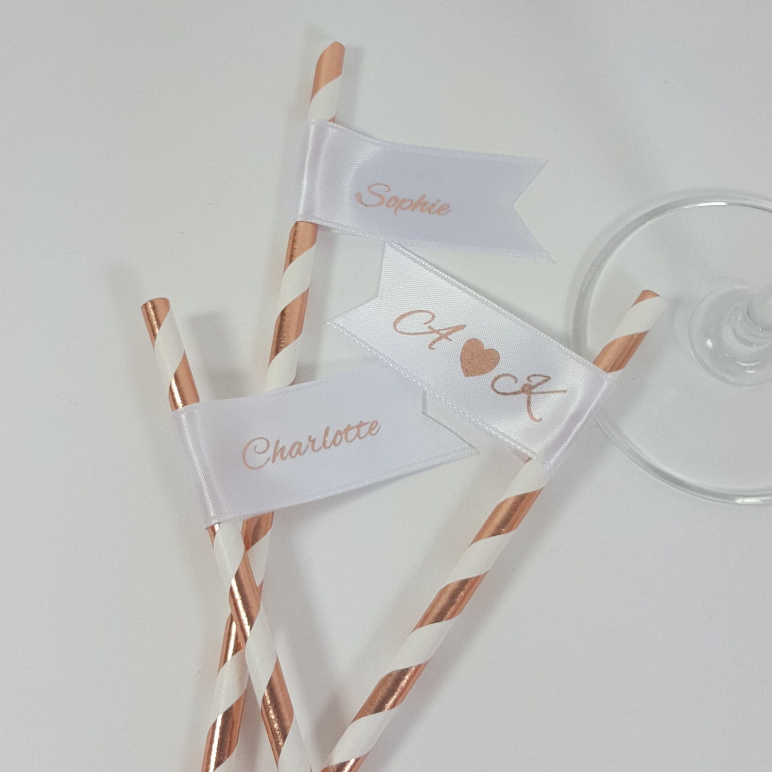 Personalised Name Straws. Custom Hen Party Bridal Shower Decor ...