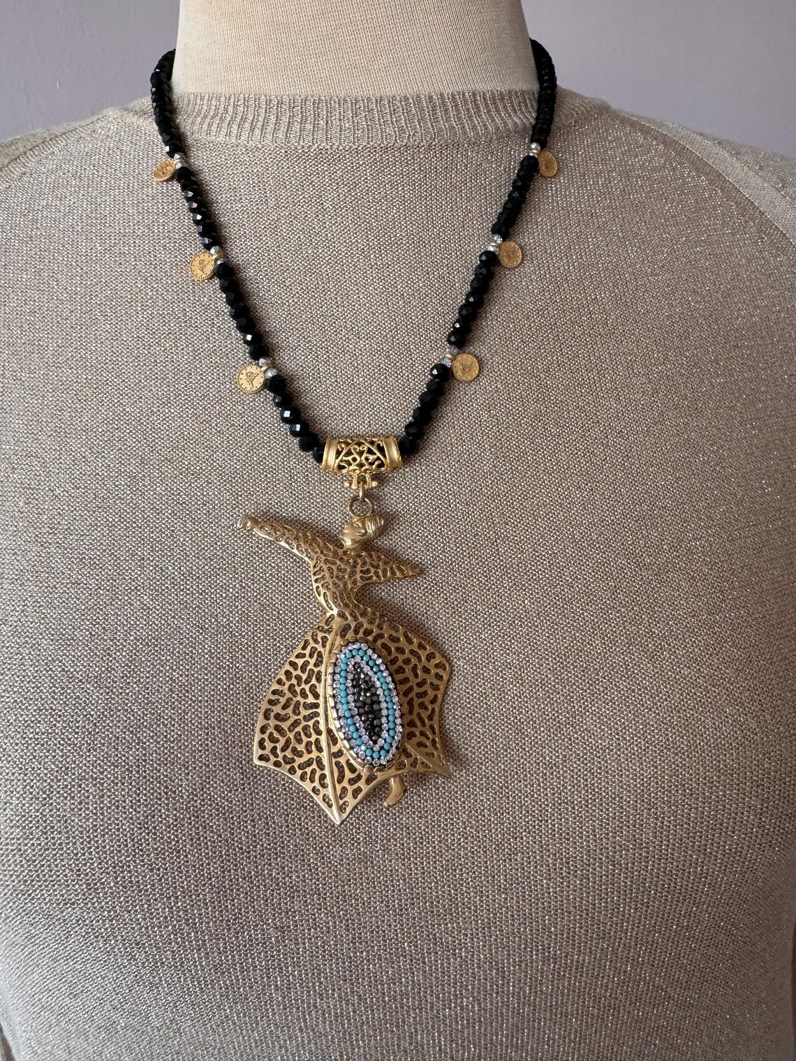 Traditional Necklace,turkish Women Necklace,ethnic Silver Necklace ...
