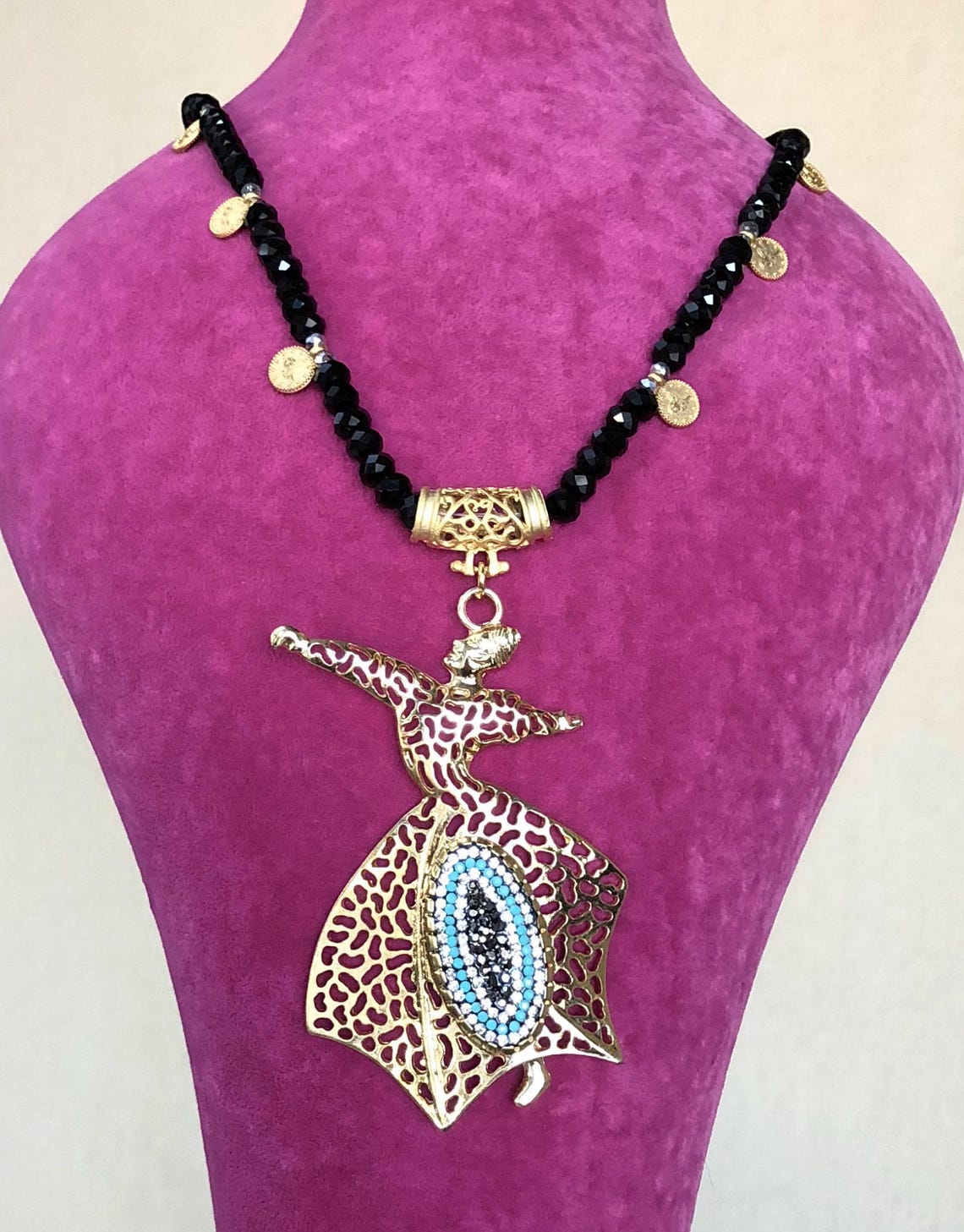 Traditional Necklace,turkish Women Necklace,ethnic Silver Necklace ...