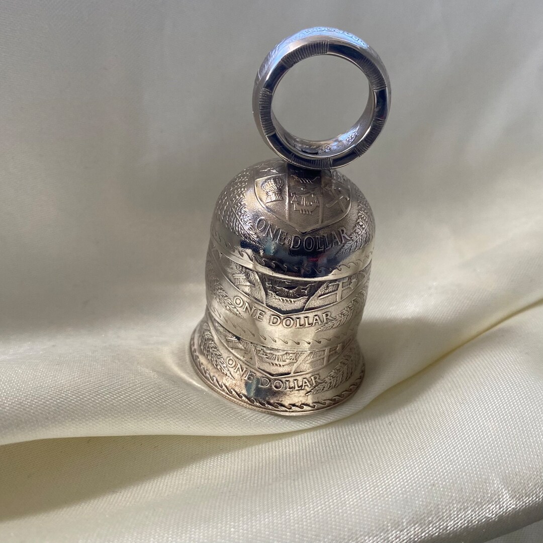 1972 New Zealand Dollar Bell - Etsy