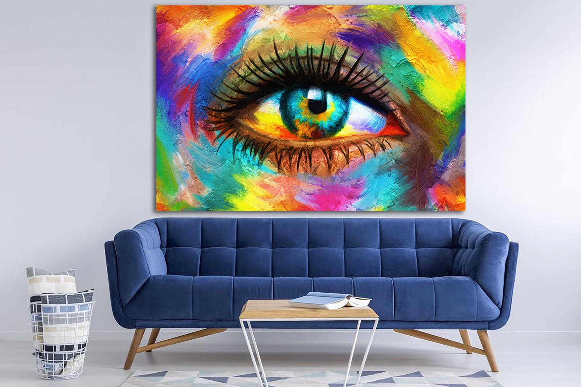 Colorful Wall Poster - Etsy