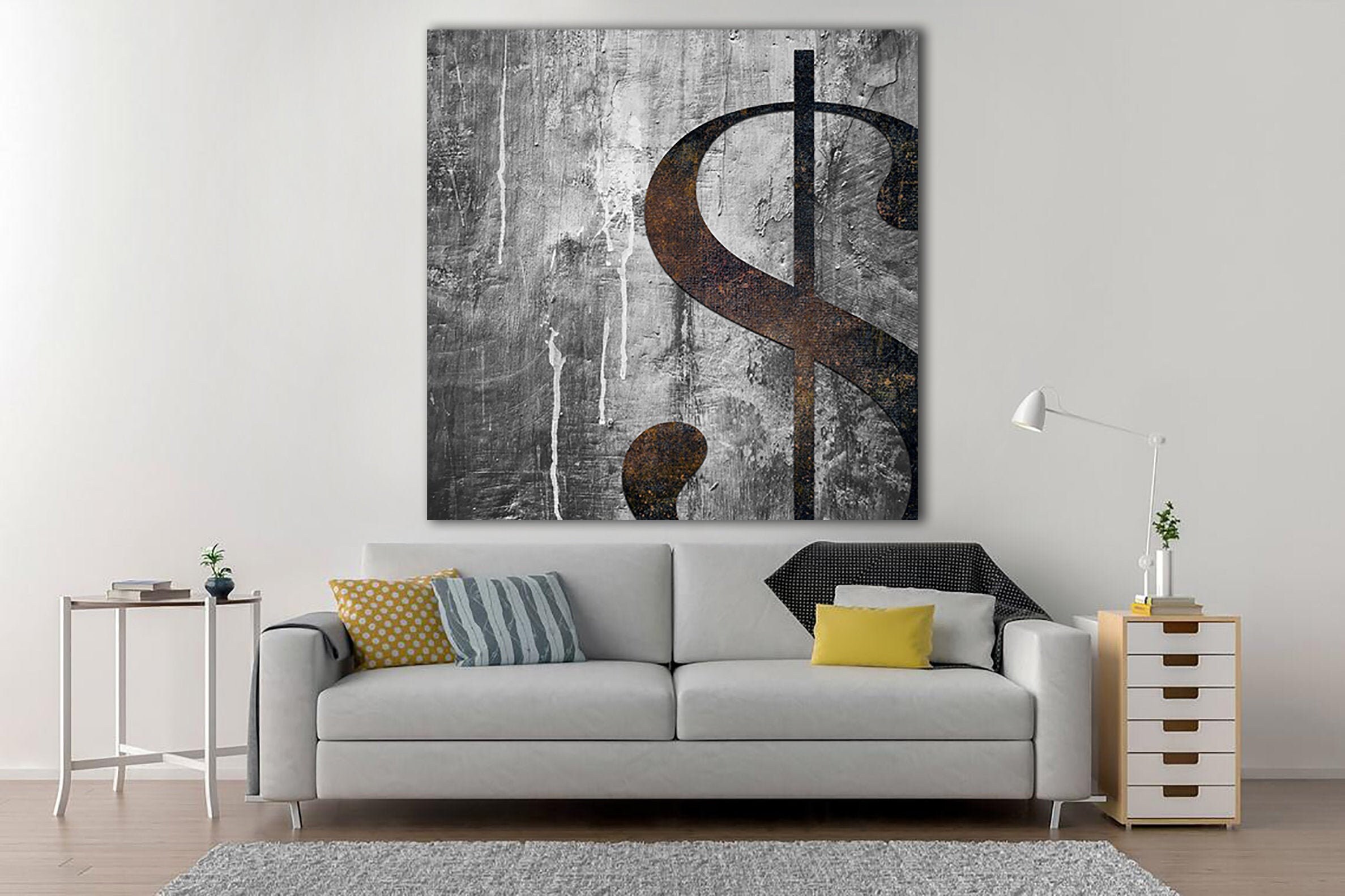 Money Poster Dollar Wall Art Print Dollar Signs Print Luxury - Etsy UK