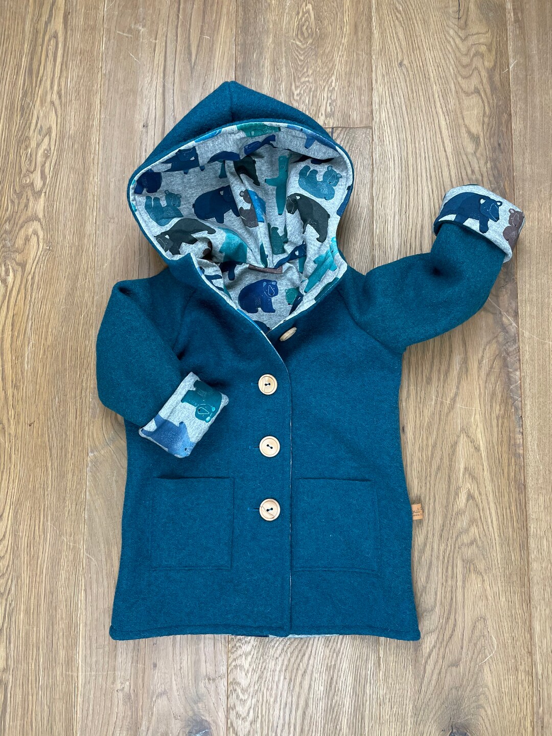 Whale Jacket Kids 25 Colors Coat Woolwalk Jacket - Etsy