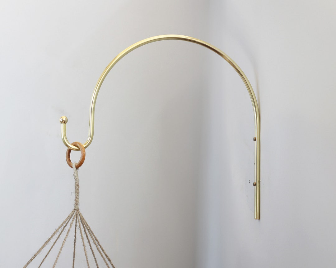 Baby Mobile Hanger Brass Baby Mobile Arm Boho Hanging Crib Mobile Hook ...