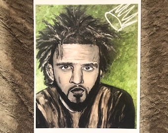 J Cole Fan Art - Etsy