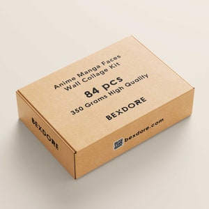 Anime Manga Faces Wall Collage Kit, Anime Manga Eyes Collages, Kawaii ...