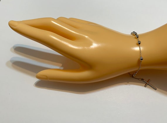 10k gold rosary bracelet store