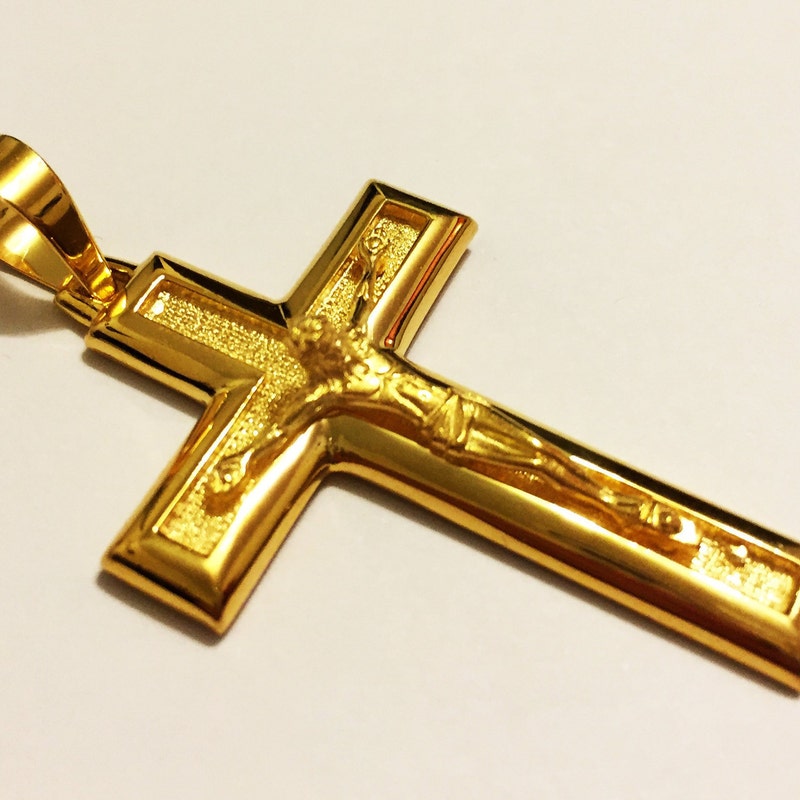 Gold Cross - Etsy