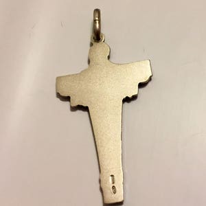 Solid Sterling Silver(2"inch)trinity Cross, Rare Find,unique Design ...