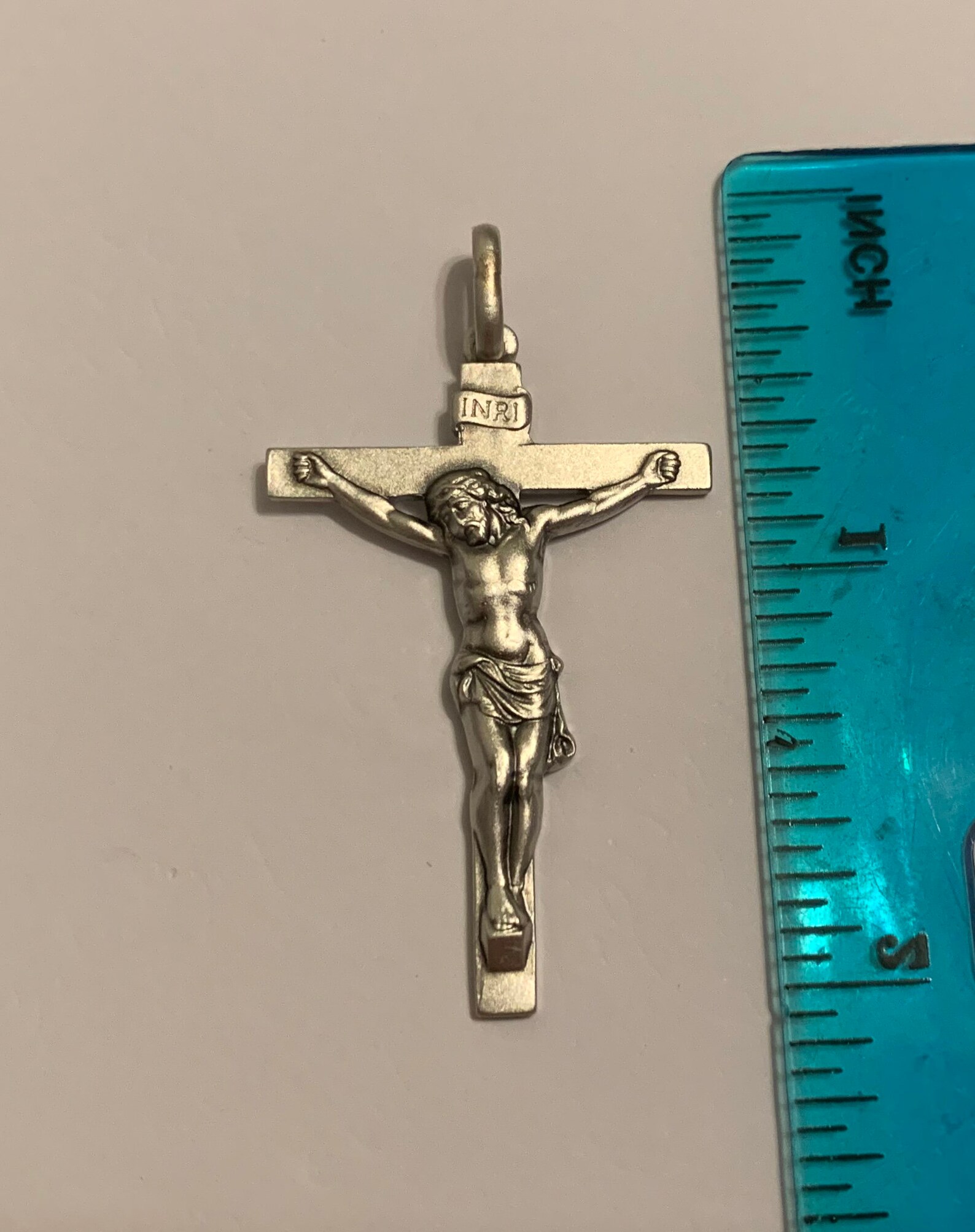 Solid Sterling Silver(2"inch)crucifix Cross, Classic Large Work of Art ...