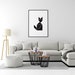 Cat Tangram Poster, Animal Posters, Digital Poster, Digital Posters ...