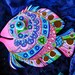 Handmade Fish Artwork. Funky Fish Family. Tropical Fish Wall - Etsy