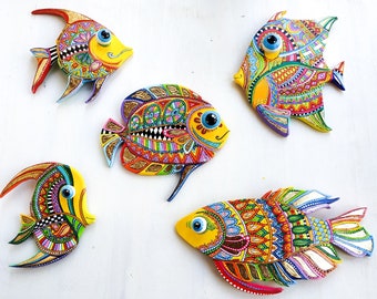Polymer Clay Fish - Etsy