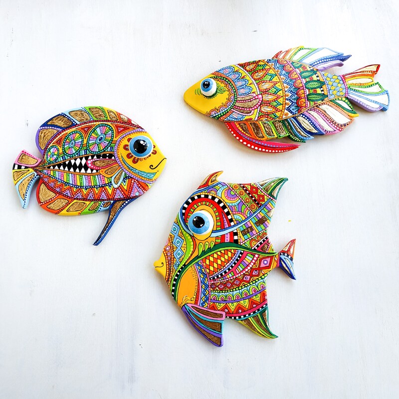 Fish Artwork - Etsy